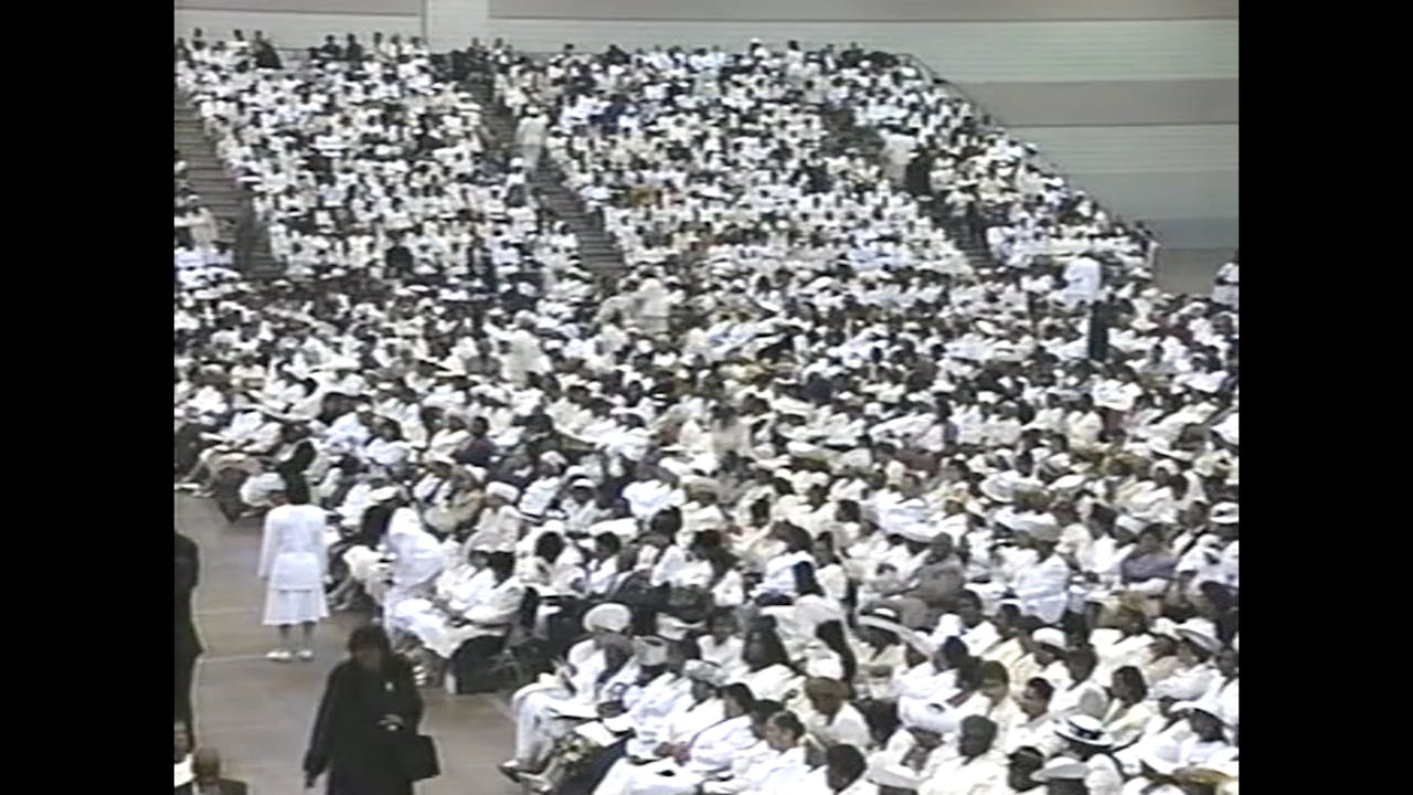 COGIC 90th HC 1997 Friday Morning Women's Day Mother Willie Mae Rivers ...