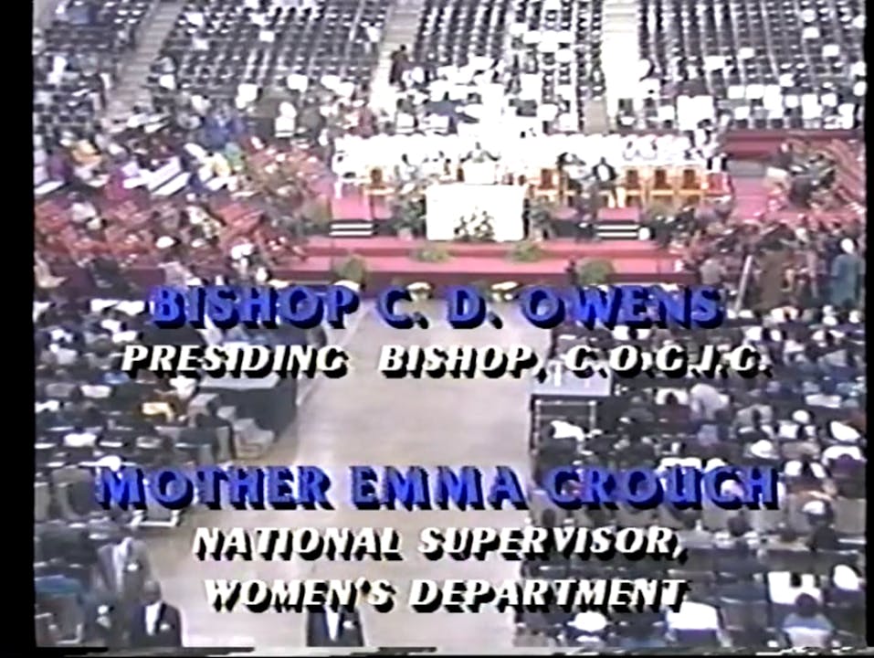 COGIC 88th HC Thursday Morning Elder Kenneth Hammond - 88th Holy ...