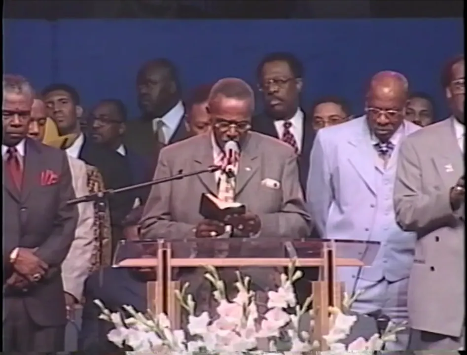 COGIC 93rd HC 2000 Friday Evening Elder Joseph Clemons - 93rd Holy ...