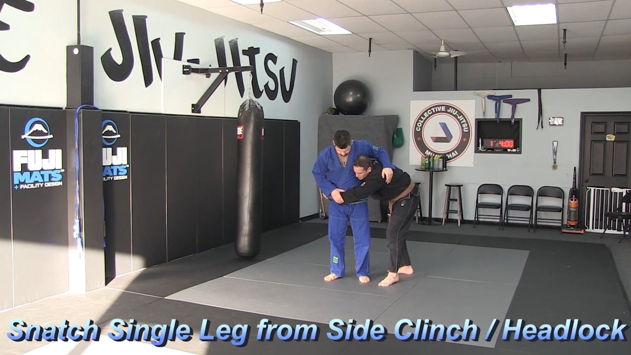 Basic #1 - Turtle, Dive & Clinch / Side Clinch Options / Near Side ...