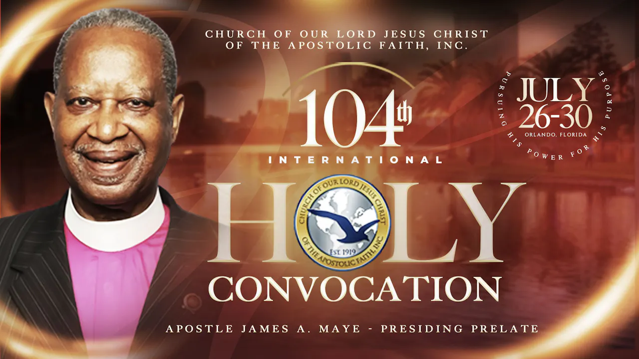 Sign in - Church of Our Lord Jesus Christ of the Apostolic Faith, Inc.