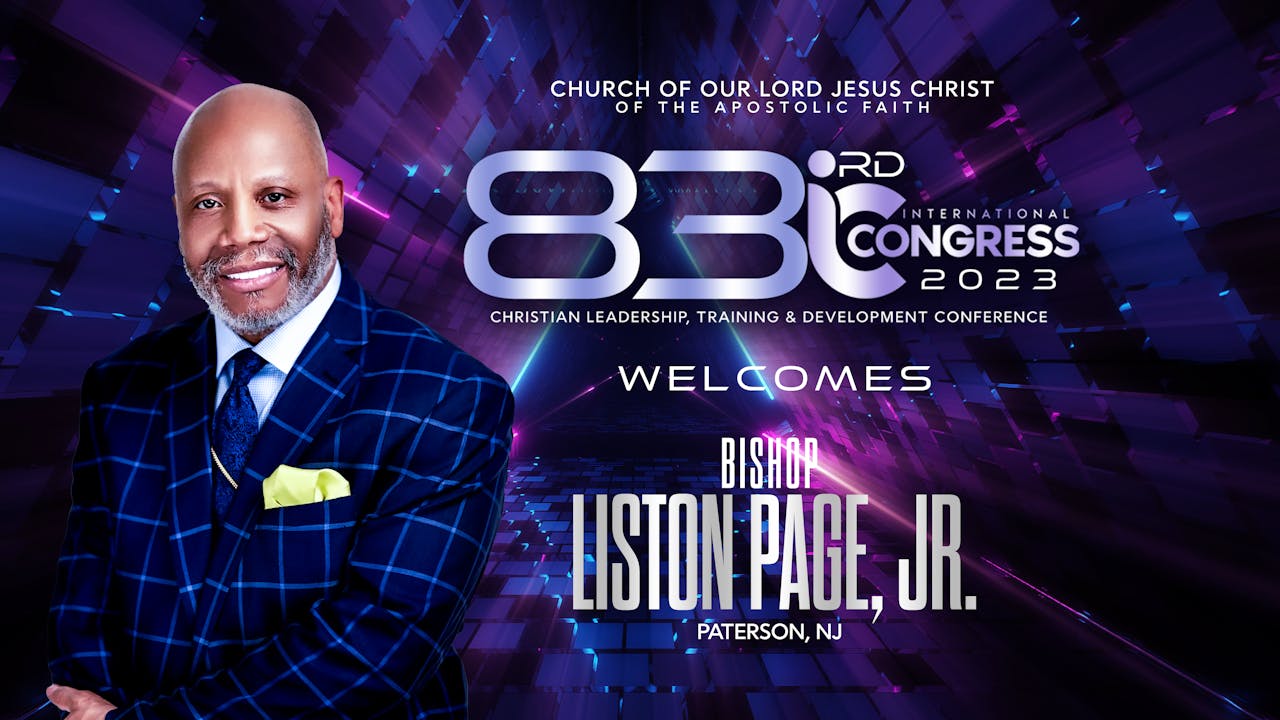 Evening Worship with Elder Curtis Bracy & Bishop Liston Page - Church ...