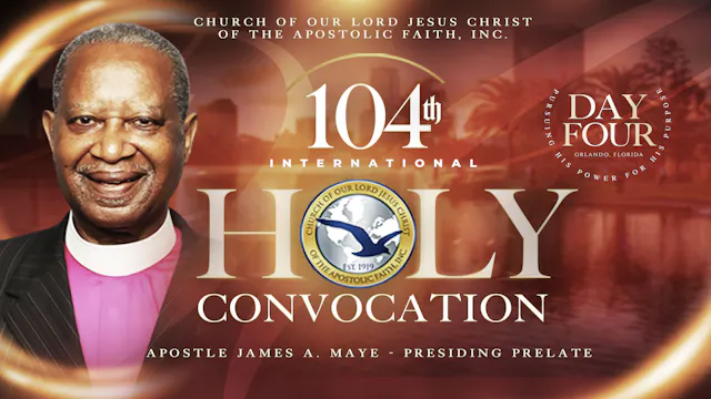 Church of Our Lord Jesus Christ of the Apostolic Faith, Inc.