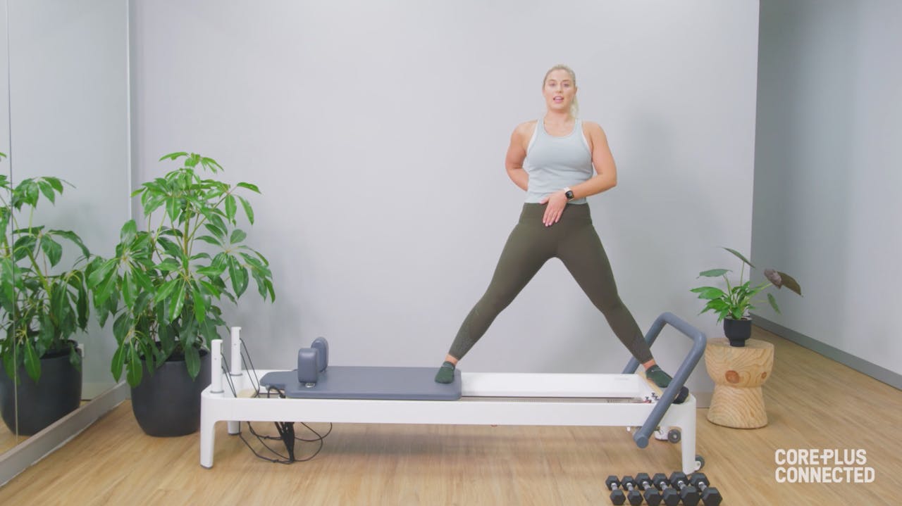 Strong Athletic Reformer with Lexie - Reformer Pilates - CorePlus Connected