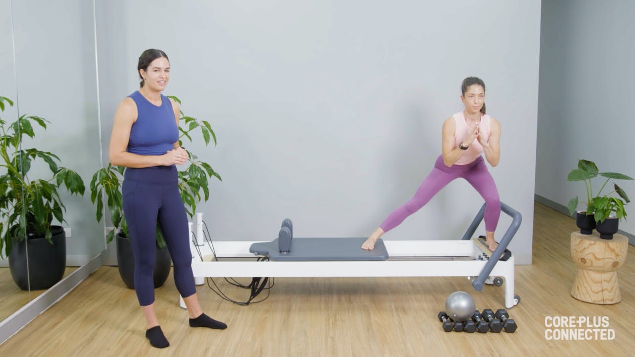 Lower Body Focused Reformer with Gabi and Susie - Reformer Pilates ...