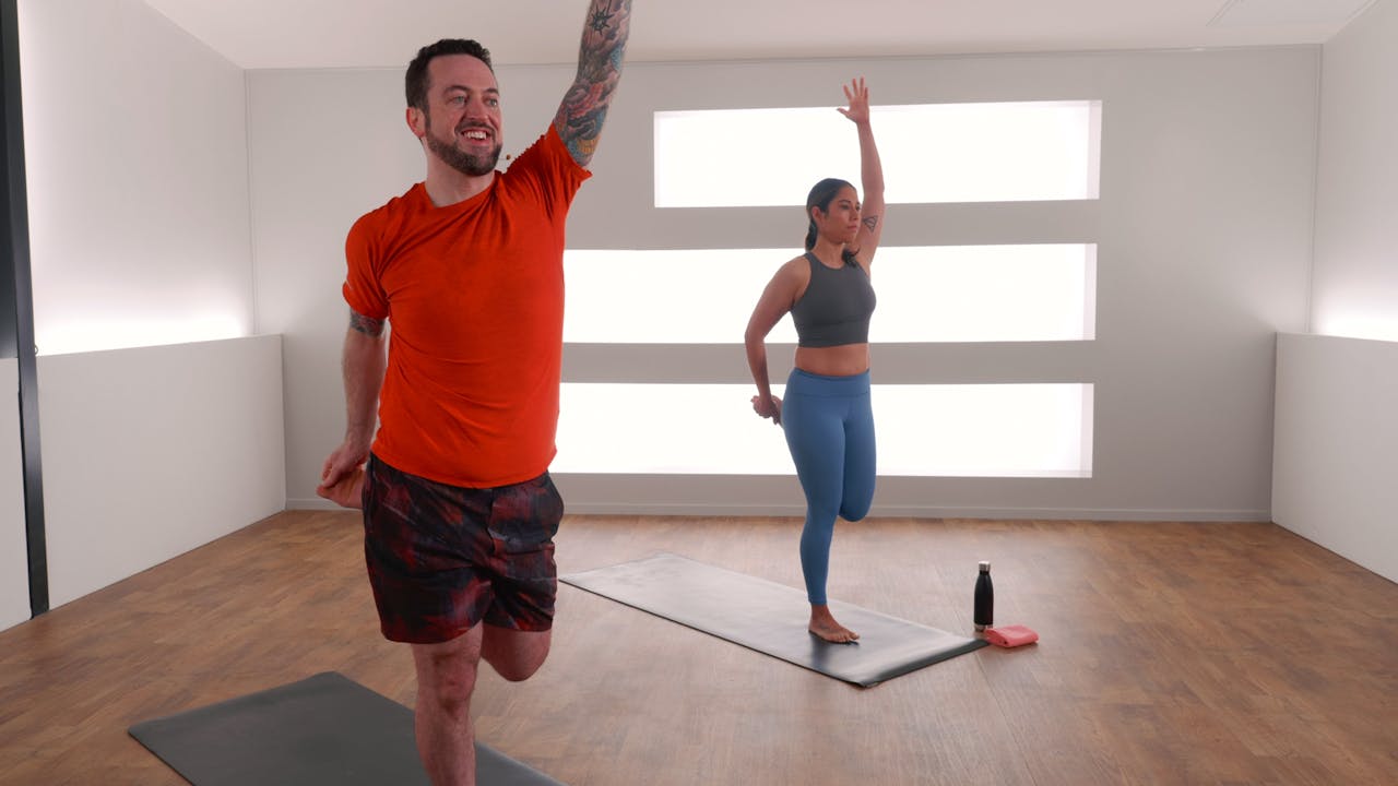 C2 Revolved Dancer's with Jonathan M - CorePower Yoga 2 - CorePower ...