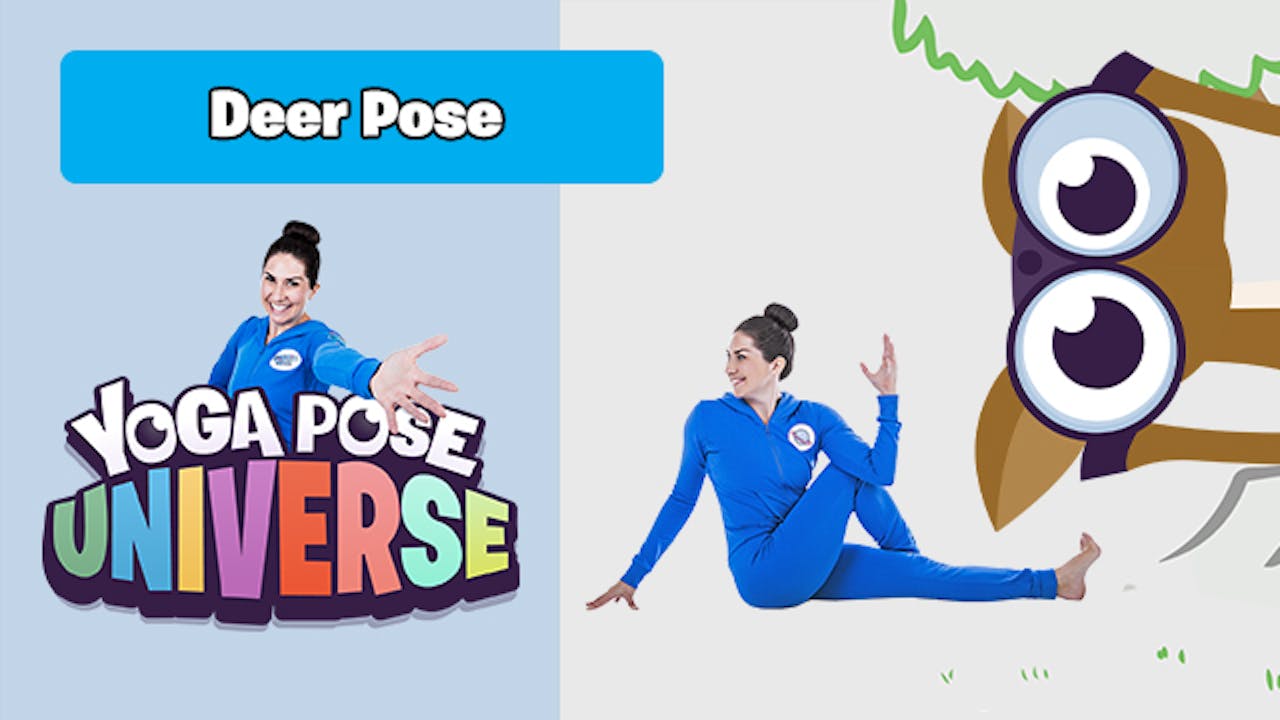 Deer Pose | Yoga Pose Universe! - Cosmic Kids App