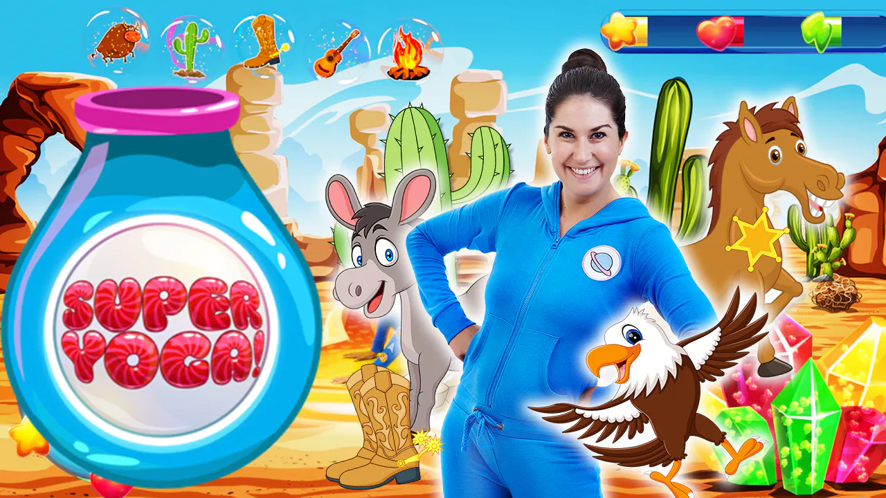 Wild West | Super Yoga - Cosmic Kids App