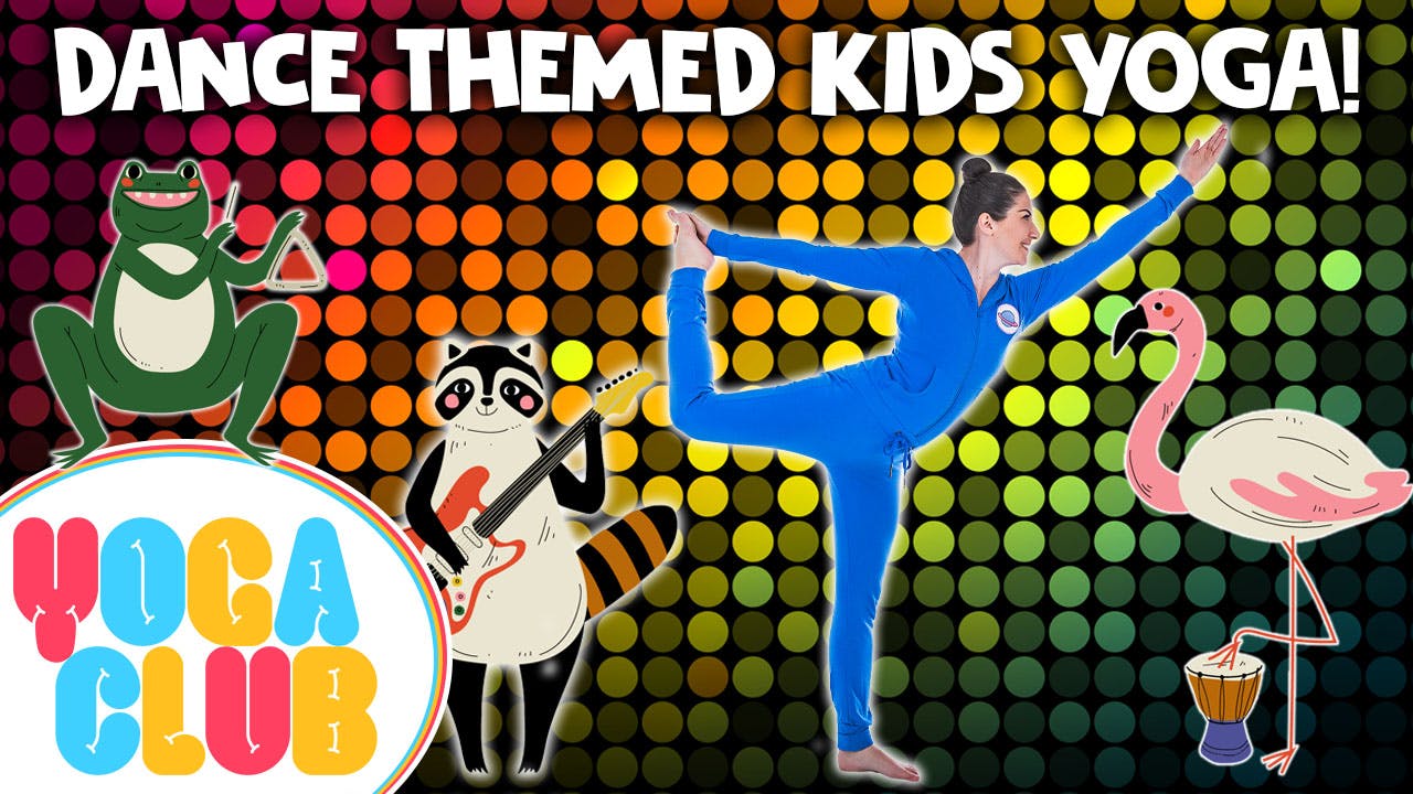 Yoga For Kids That Love To Dance! - YOGA CLUB! - Cosmic Kids App