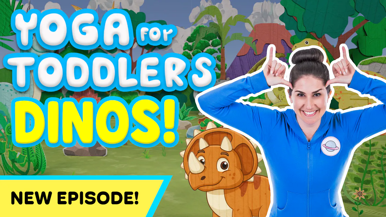 Dinosaurs | Yoga Time! - Yoga Time! (For little ones) - Cosmic Kids App