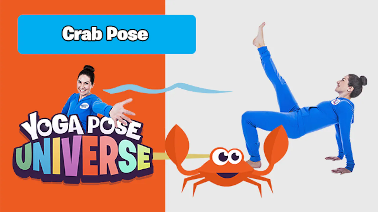 Crab Pose | Yoga Pose Universe! - Cosmic Kids App