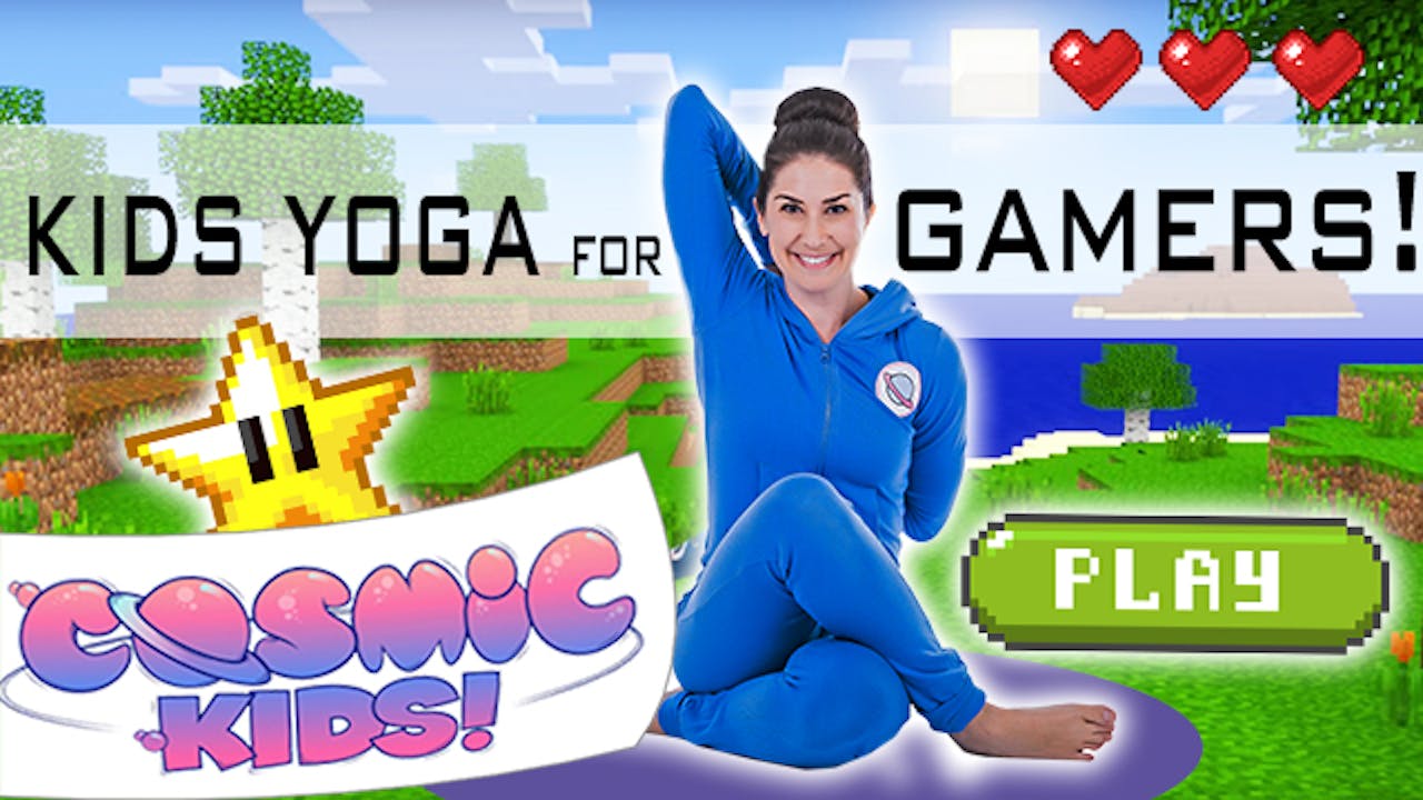 Kids Yoga For Gamers! 👾(49 mins) - Cosmic Kids App