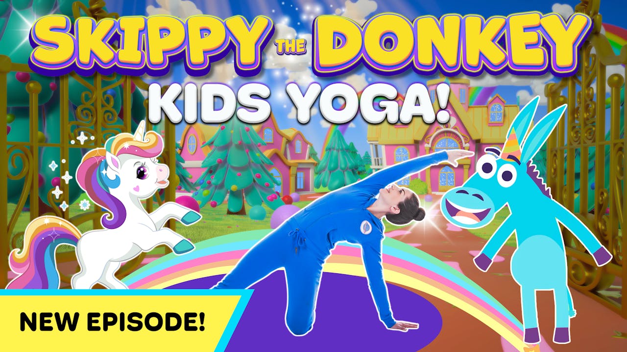 Skippy the Donkey | Yoga Adventure - YOGA ADVENTURES! - Cosmic Kids App