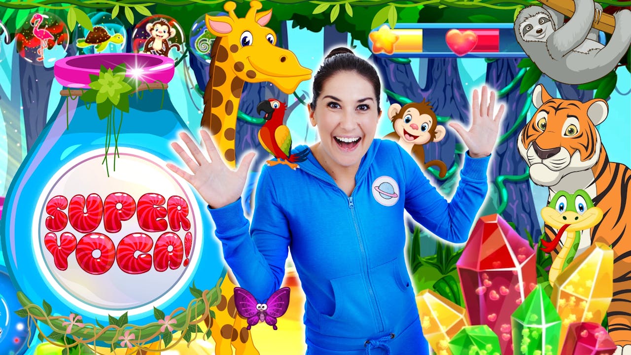 Jungle 🌴 | Super Yoga - Super Yoga! (Hi-Energy Yoga Game) - Cosmic Kids App