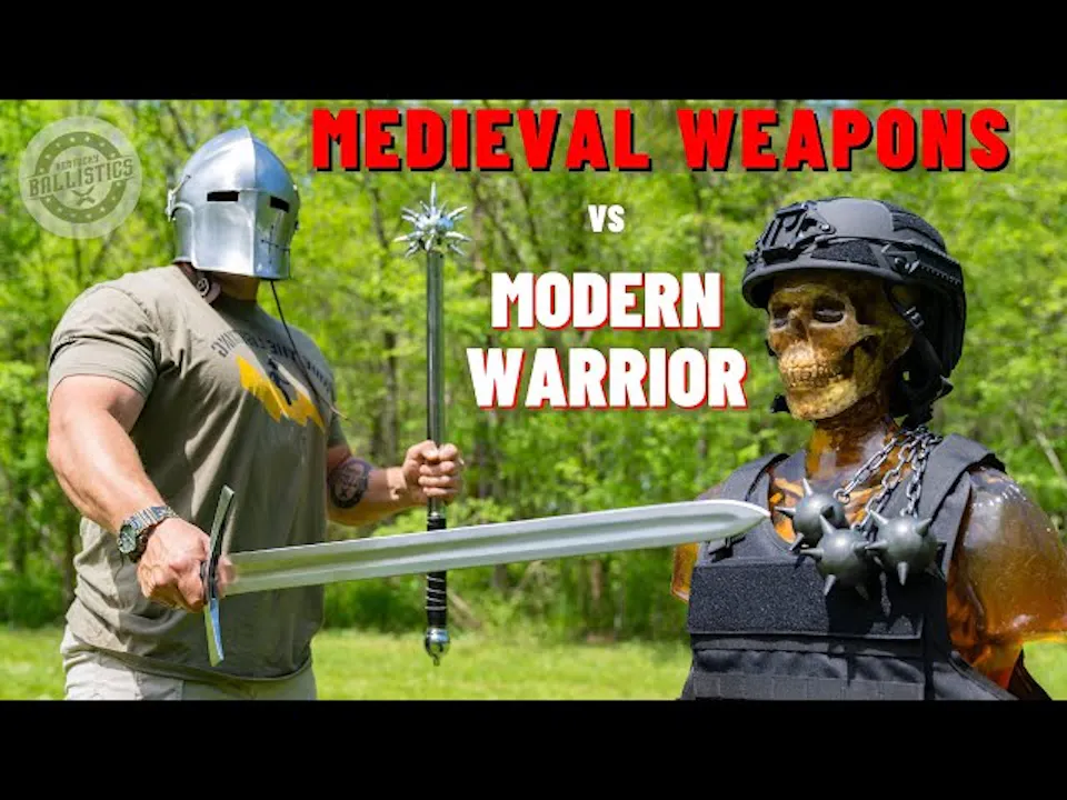 Medieval Weapons vs The Modern Warrior (How Lethal Are Medieval Weapons ...