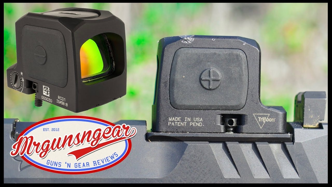 Trijicon RCR Review Fully Enclosed American Made Red Dot With A RMR ...