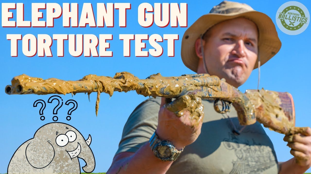 Elephant Gun Torture Test 🐘 - Kentucky Ballistics - Warrior Poet ...