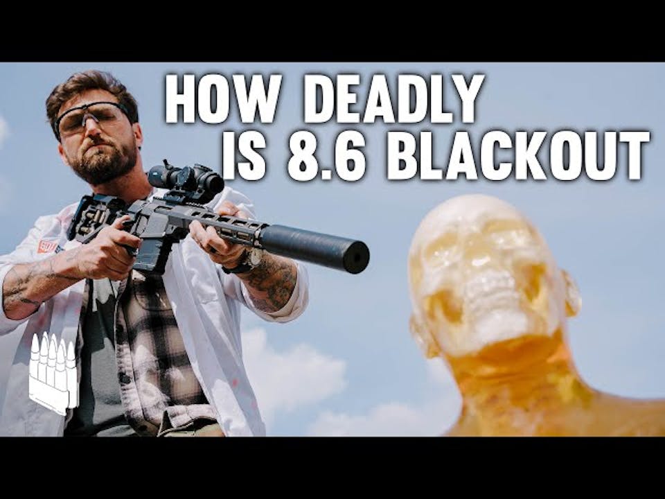 Testing the Lethality of 8.6 BLACKOUT - The Most violent Subsonic ...