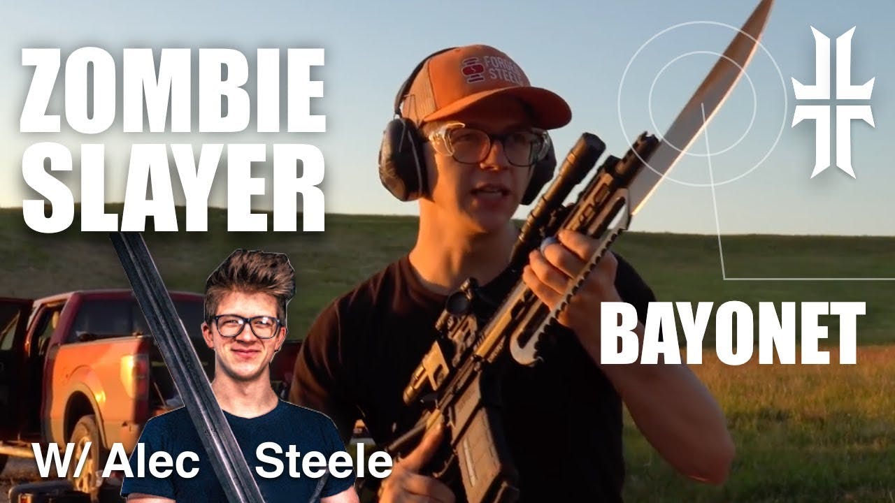 Shooting with ALEC STEELE | FORGING the 'Zombie Slayer 2000' - Warrior ...