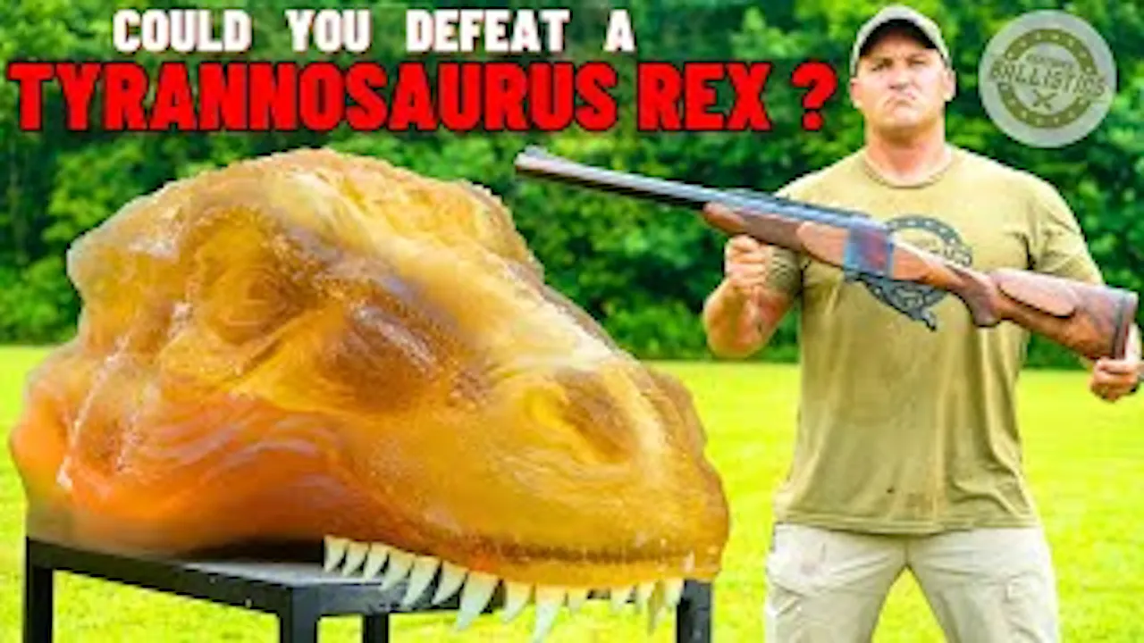 Could You Defeat A TYRANNOSAURUS REX? - Kentucky Ballistics - Warrior ...
