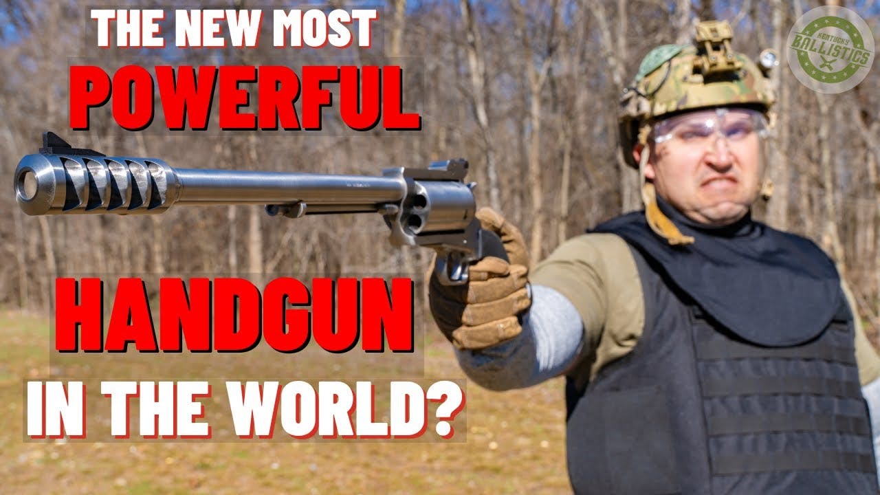 The NEW Most POWERFUL Handgun In The World? (The 500 Bushwhacker ...