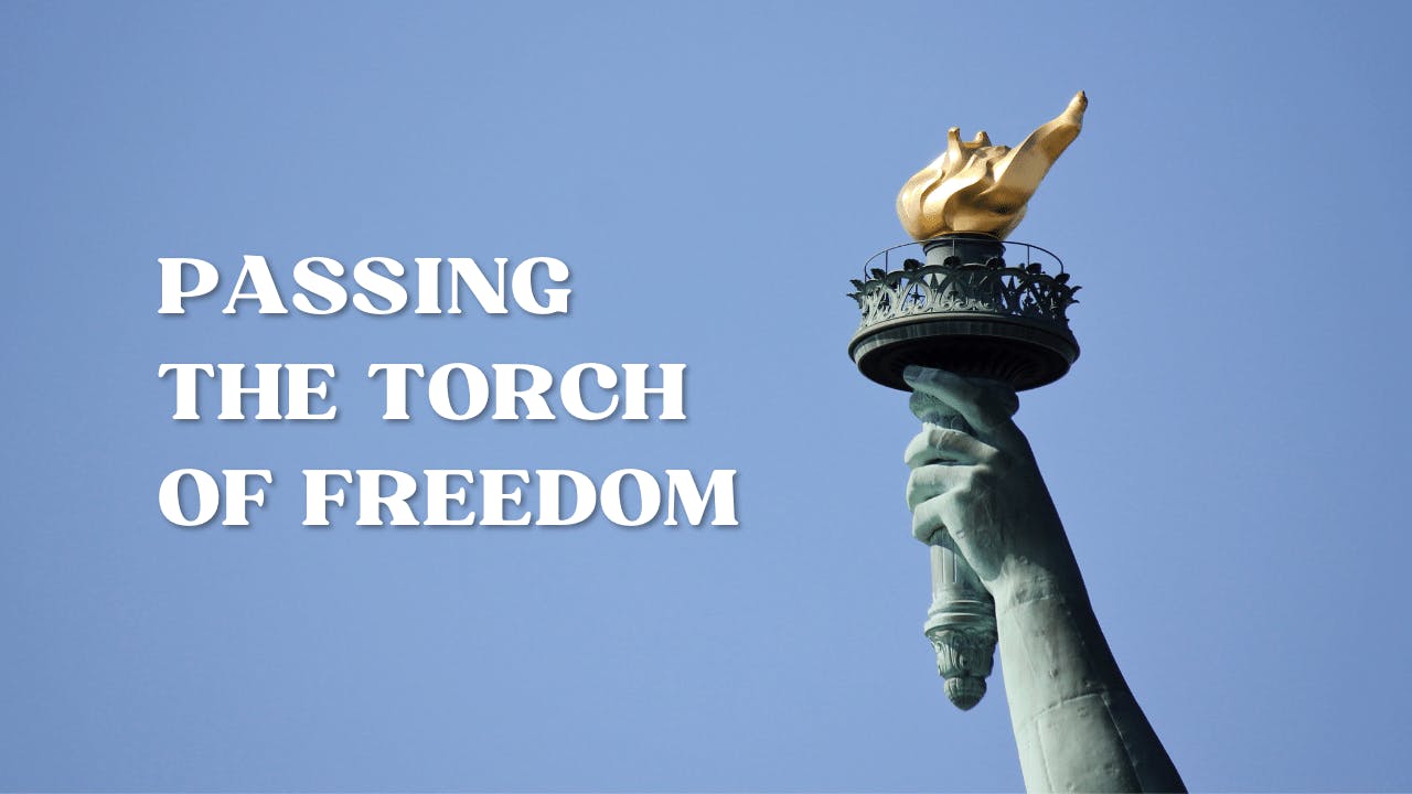 Passing the Torch of Freedom - Chasing American Legends - Warrior Poet ...