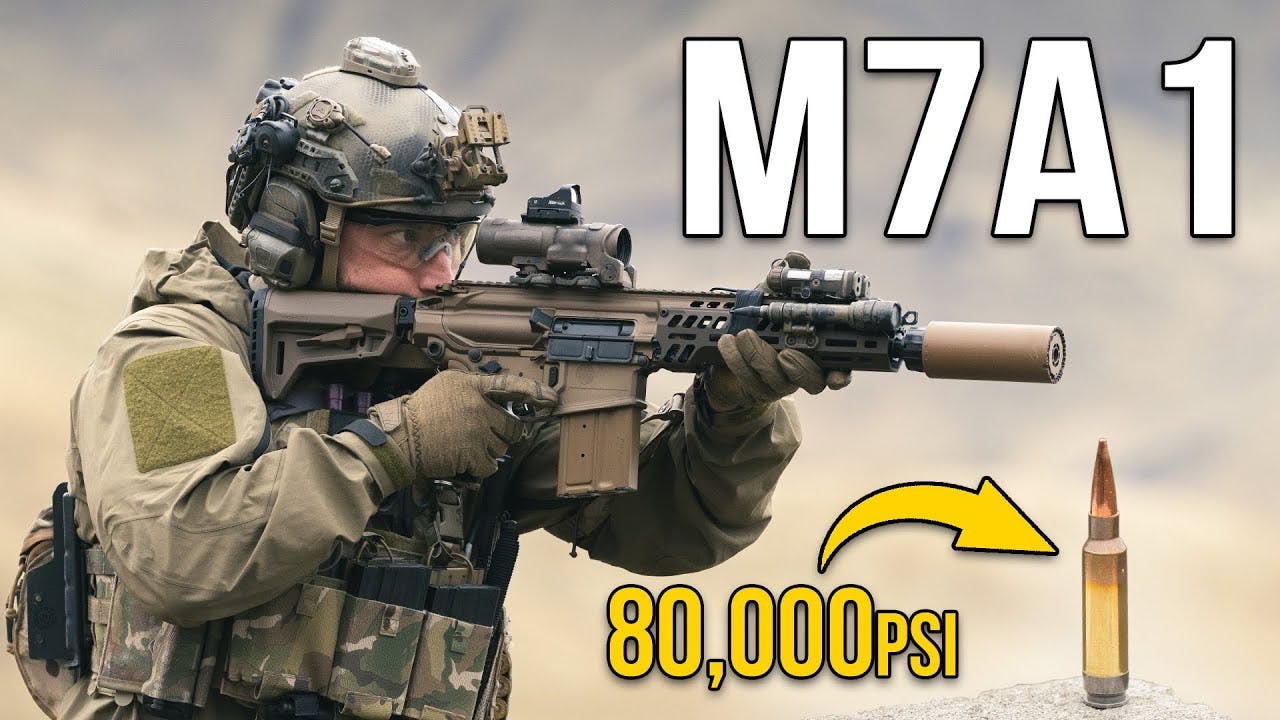 The US Army's New Rifle Just Got An Upgrade; The M7A1 SPEAR - Garand ...