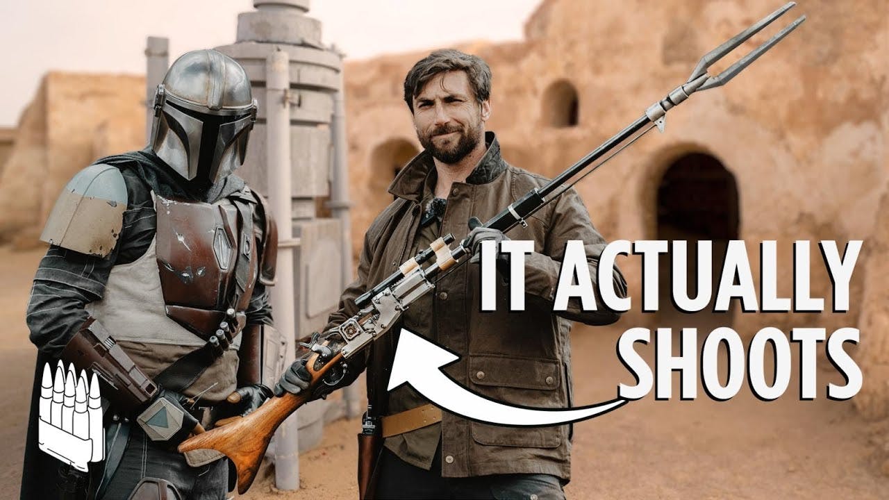 We review the Mandalorian’s Disruptor Rifle. The Amban. - Garand Thumb ...