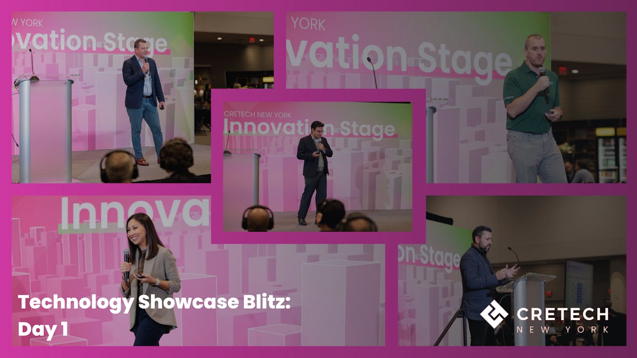 Technology Showcase Blitz: Day 1 - CREtech+