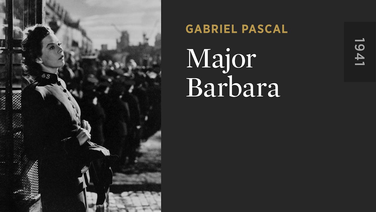 Major Barbara - The Criterion Channel