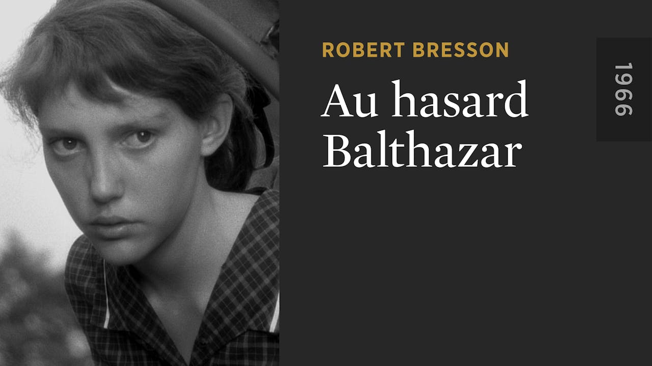 Au hasard Balthazar - Au hasard Balthazar - The Criterion Channel