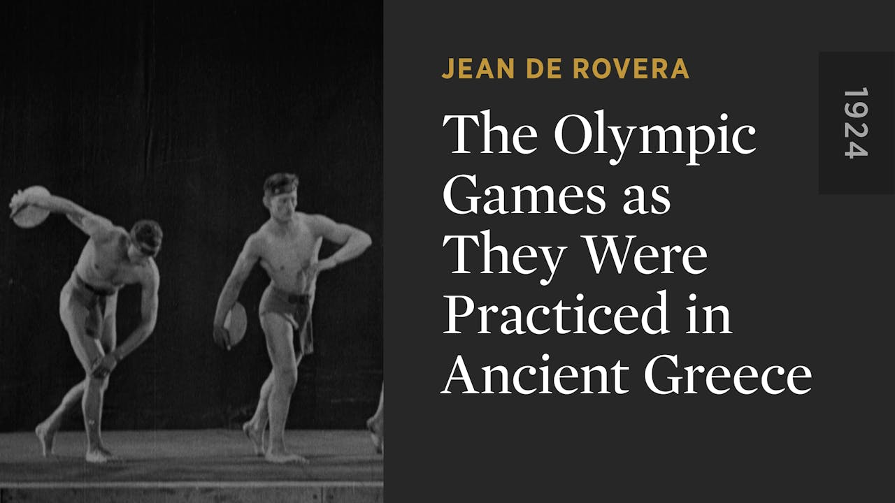 The Olympic Games as They Were Practiced in Ancient Greece - 100 Years ...