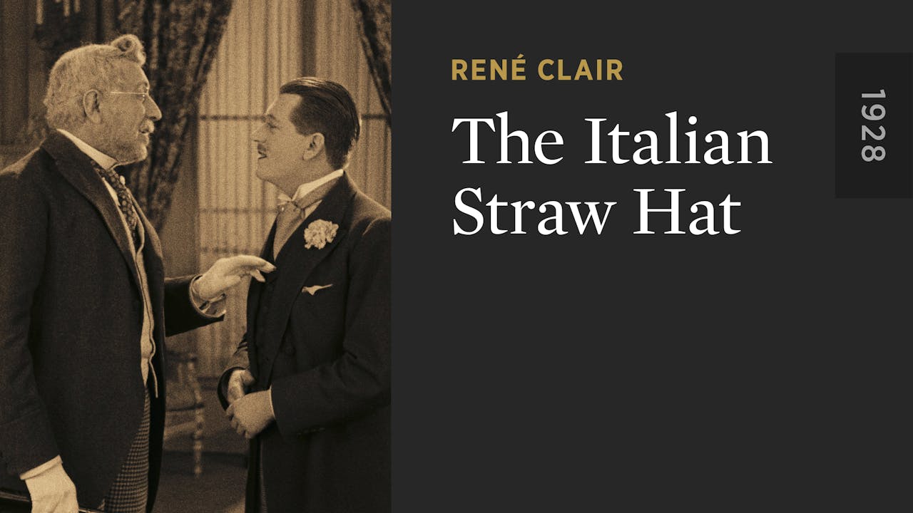 The Italian Straw Hat - The Criterion Channel