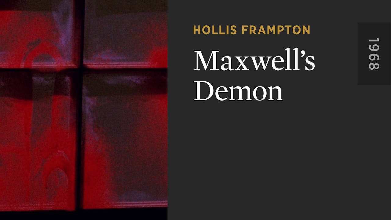 Maxwell’s Demon - The Criterion Channel
