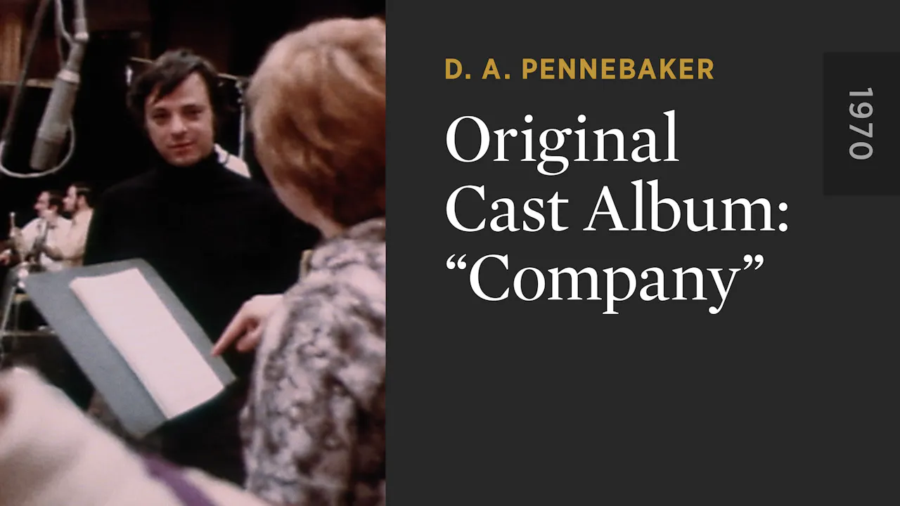 Original Cast Album: “Company” - The Criterion Channel