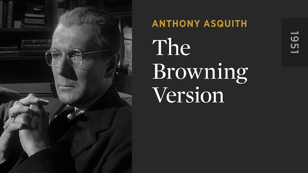The Browning Version - The Criterion Channel