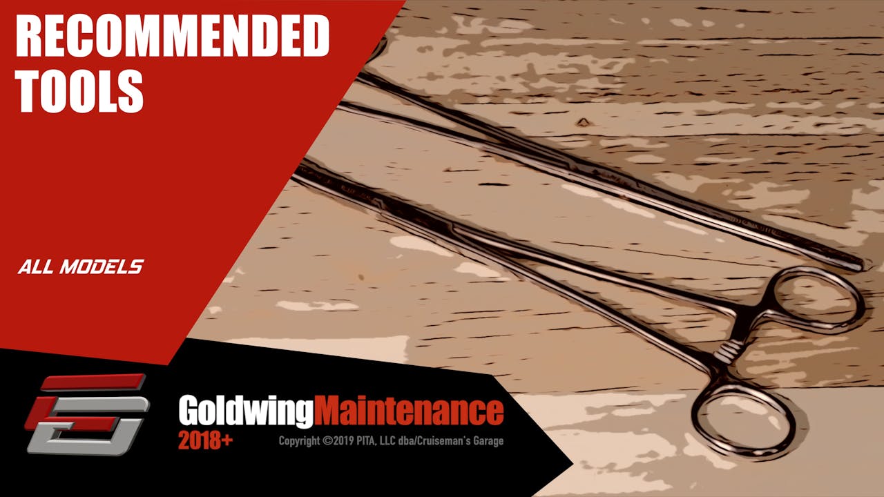 Recommended tools (4K) - Cruiseman's Garage