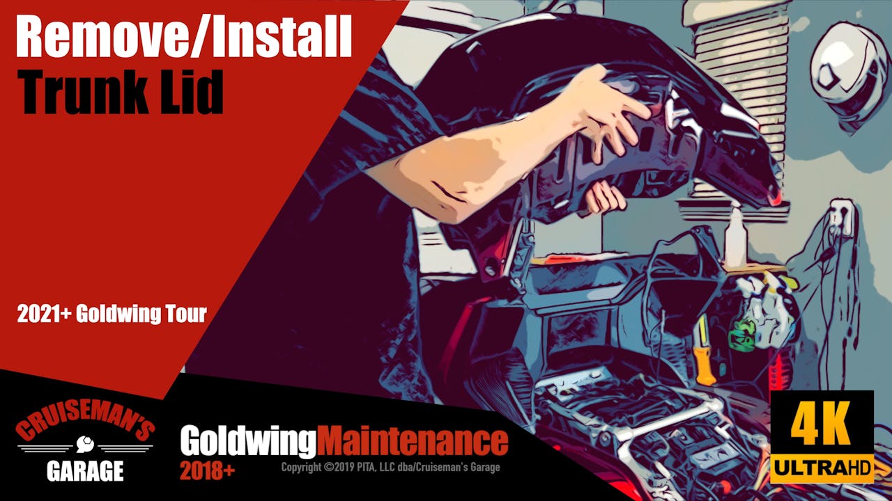 Trunk Lid Remove/Re-Install (2021+) - Cruiseman's Garage