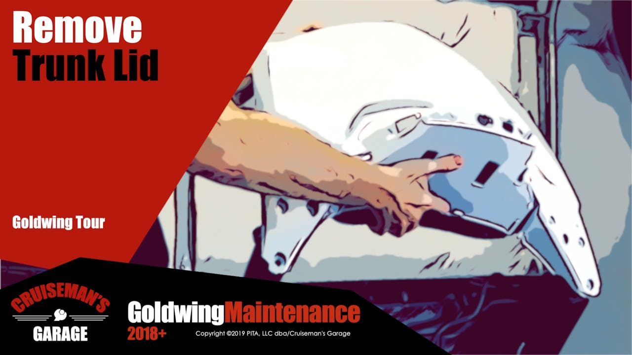Trunk Lid Remove - Cruiseman's Garage