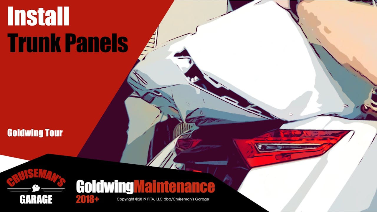 Trunk Panels Install (2018-2020) - Cruiseman's Garage