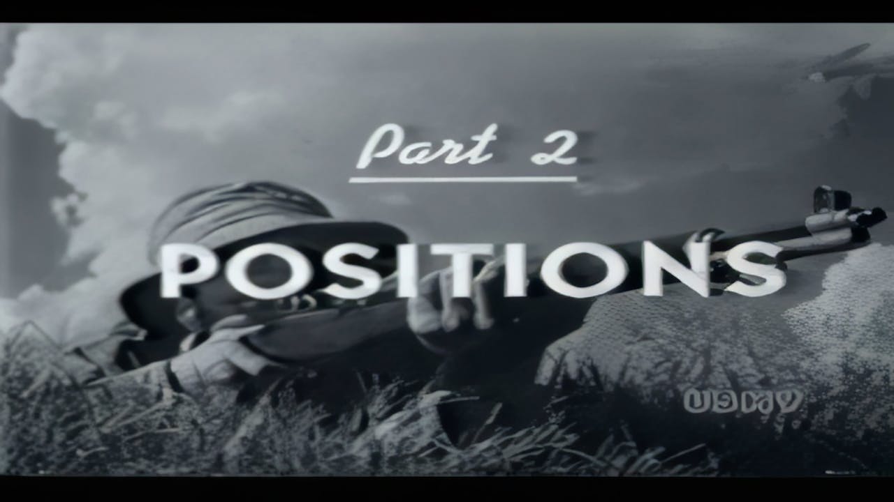 M1 Rifle Marksmanship, Part 2: Firing Positions - M1 Rifle Preparatory ...