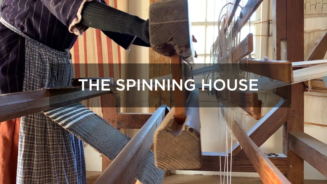 18th Century Weaving: A Spinning House Demonstration - HistoryFix