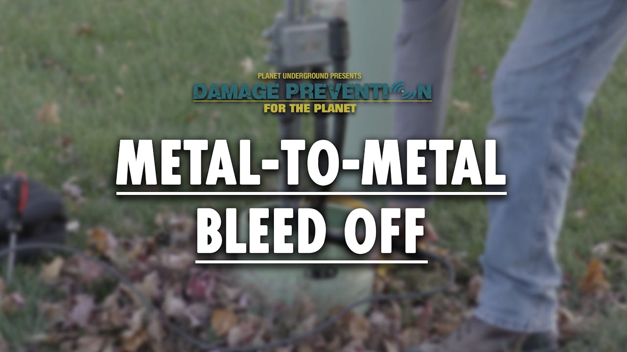 3. Metal-to-Metal Bleed Off - Locating Instruments: The Science ...