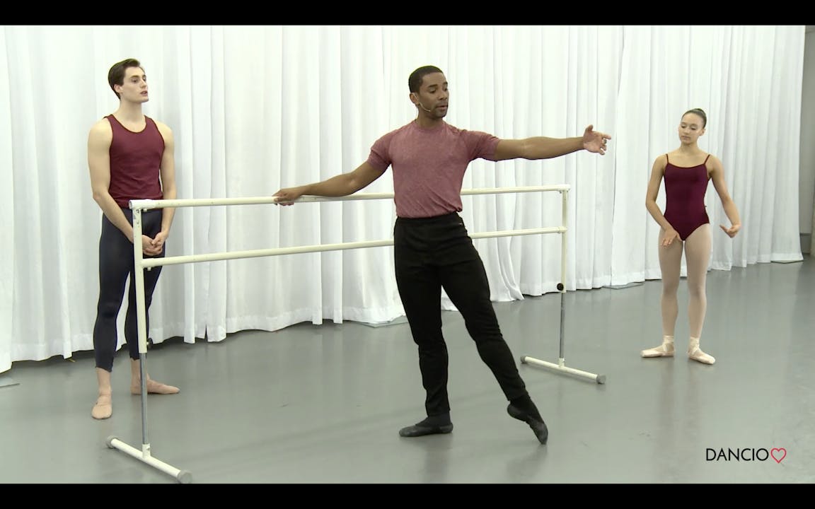 Ballet with Craig Hall | Advanced - Ballet with Dancio - Dancio