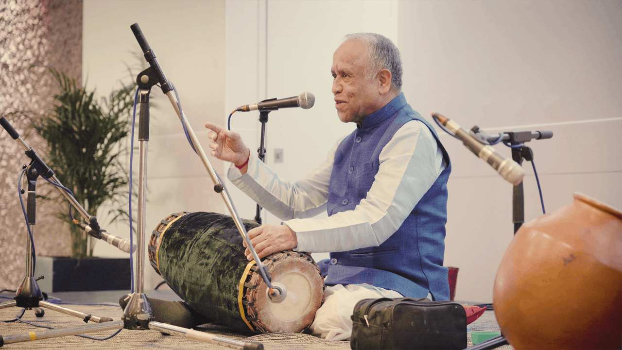 Dr Trichy Sankaran - Carnatic Beats Unwrapped Part 1 of 3 - Darbar Player