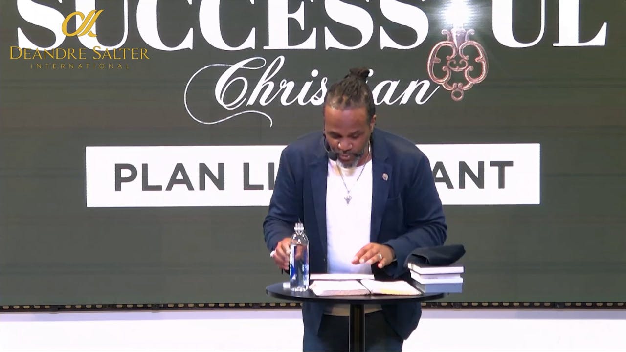 Plan Like an Ant | Proverbs 6:6-11 - The Successful Christian - Deandre Salter Digital