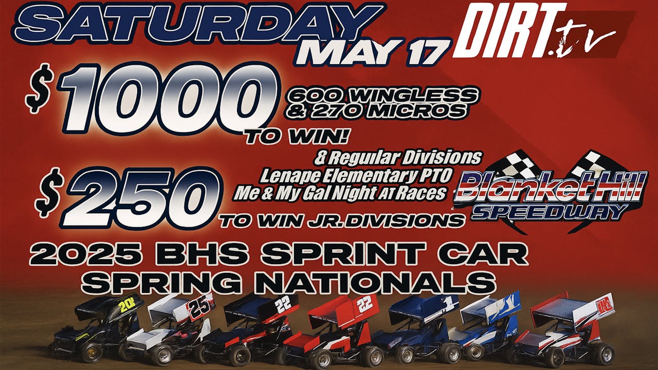 5.17.25 Blanket Hill Speedway Sprint Car Spring Nationals & Lenape PTO ...