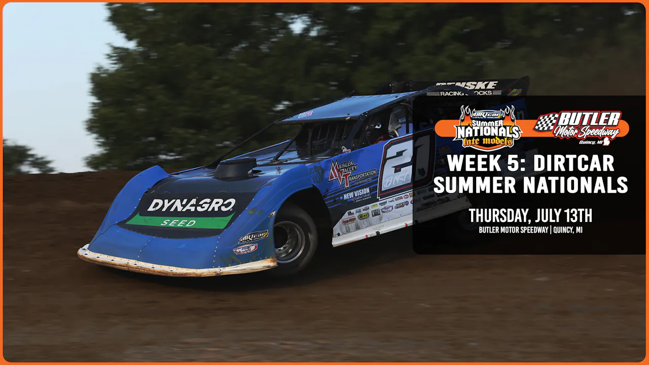 7.13.23 | Butler Motor Speedway - DIRTVision | The Greatest Shows on Dirt