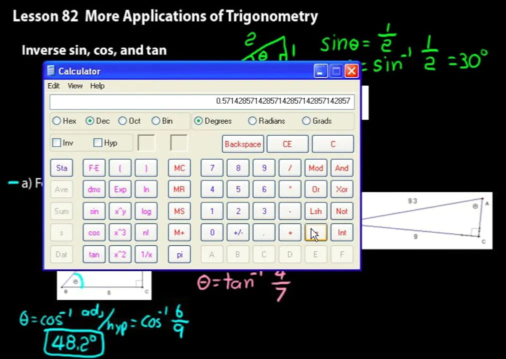 Lesson 82 Lecture DIVE Geometry - DIVE into Math and Science