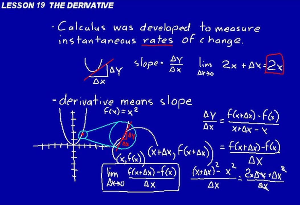 Lesson 19 DIVE Calculus, 2nd Edition - DIVE Lectures for Saxon Calculus ...